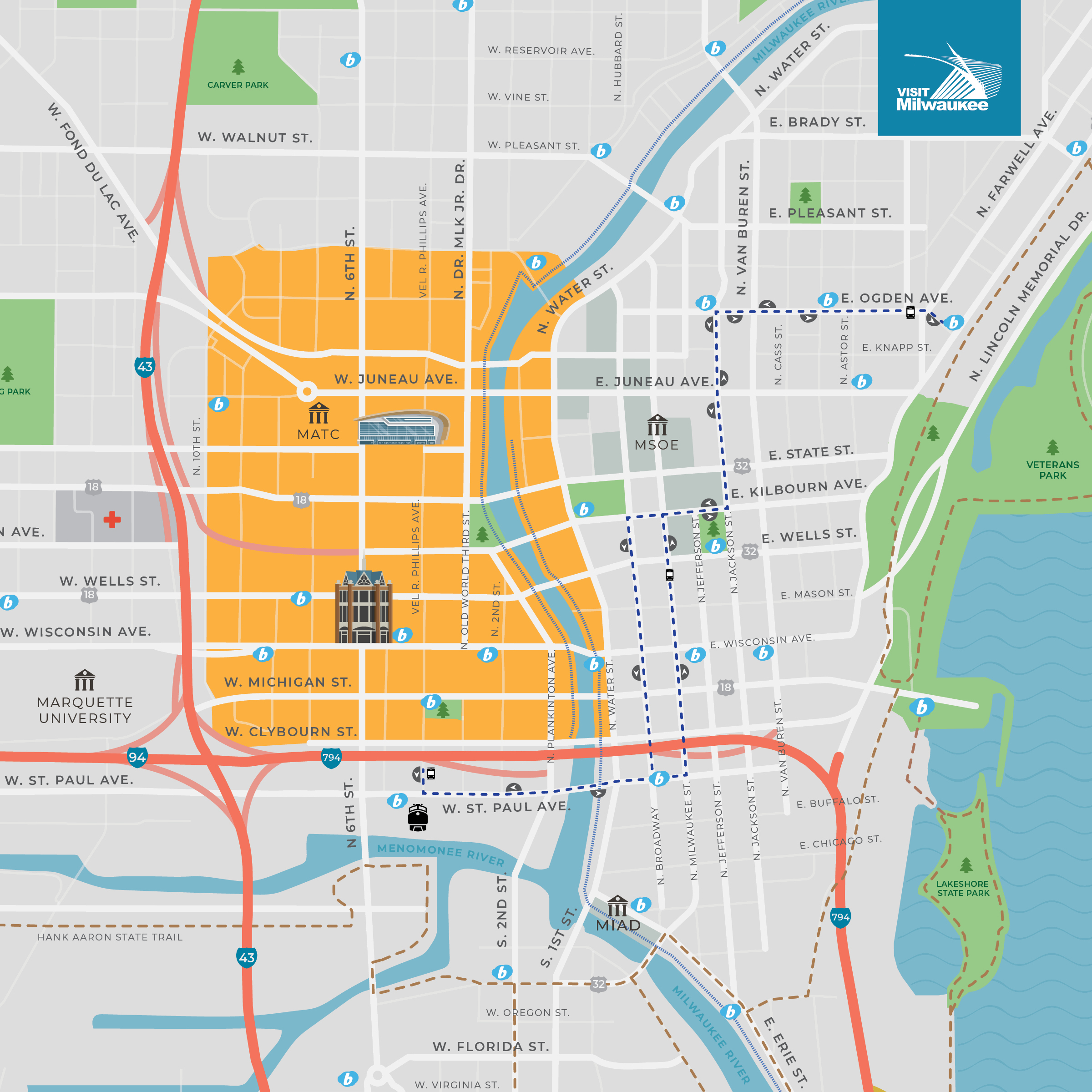 Initial security perimeter map released for 2020 DNC - WisPolitics