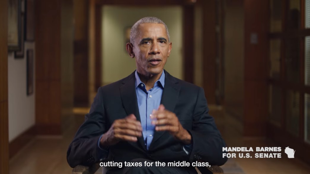 Barnes releases new ads featuring Obama - WisPolitics