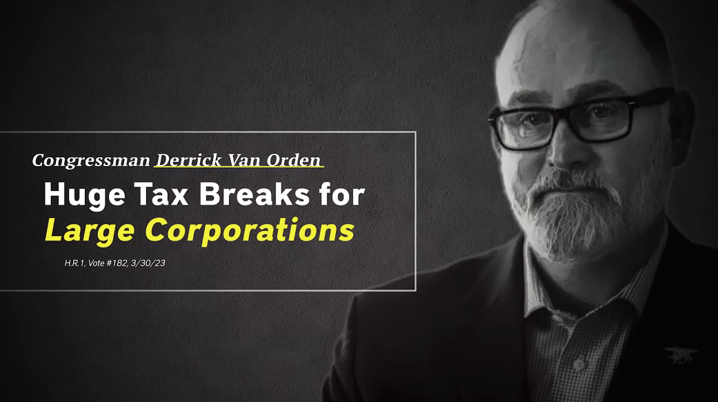 Opportunity Wisconsin ad accuses Van Orden of voting to give tax breaks ...