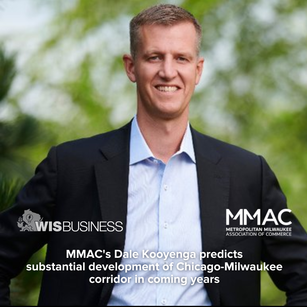 Kooyenga predicts substantial development of Chicago-Milwaukee corridor ...