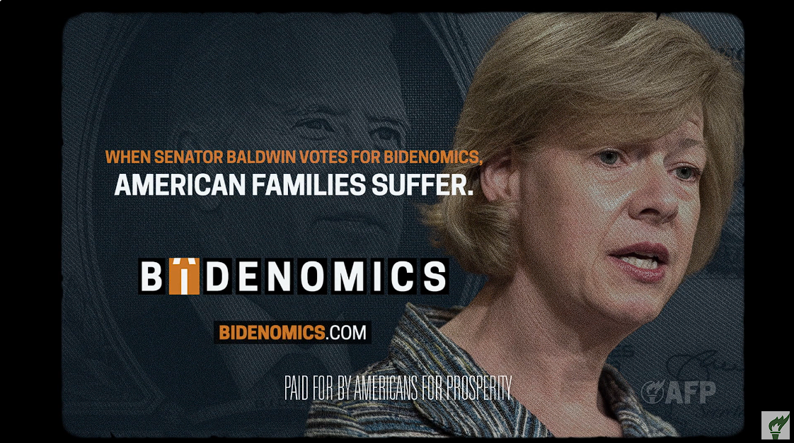Americans for Prosperity ad targets Baldwin over inflation - WisPolitics