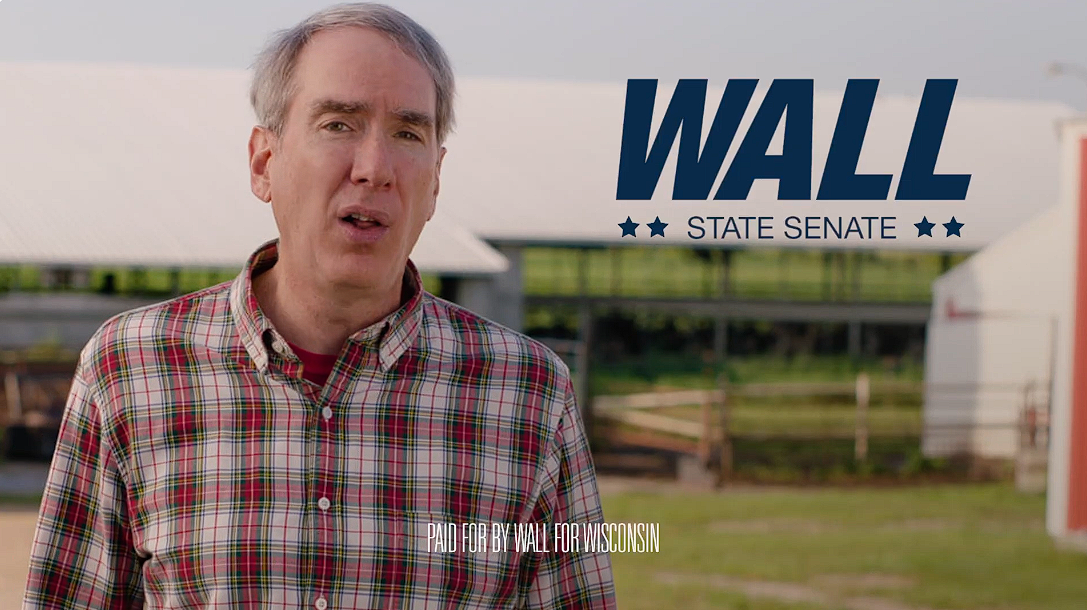 Wall releases his first TV ad of 30th SD campaign - WisPolitics