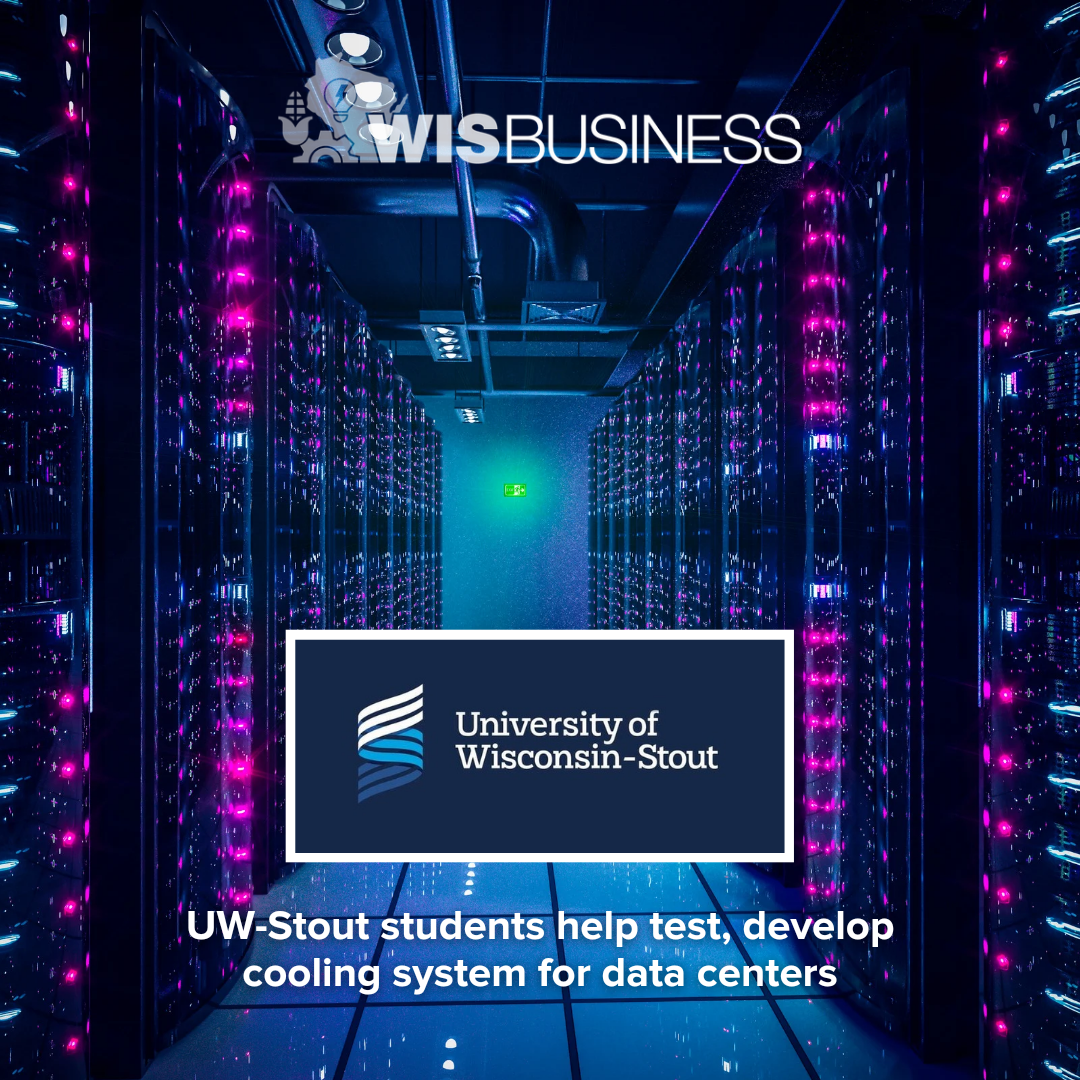 UW-Stout students help test, develop cooling system for data centers ...