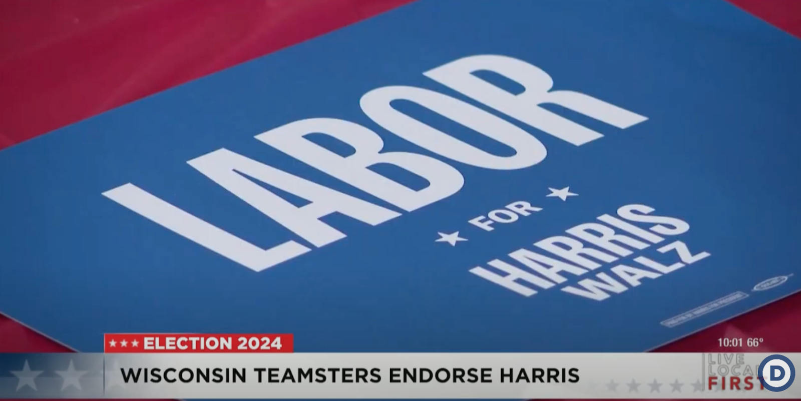 Harris campaign: Wisconsin Teamsters endorse Vice President Kamala ...
