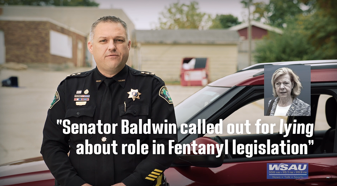 Hovde ad targets Baldwin over fentanyl - WisPolitics