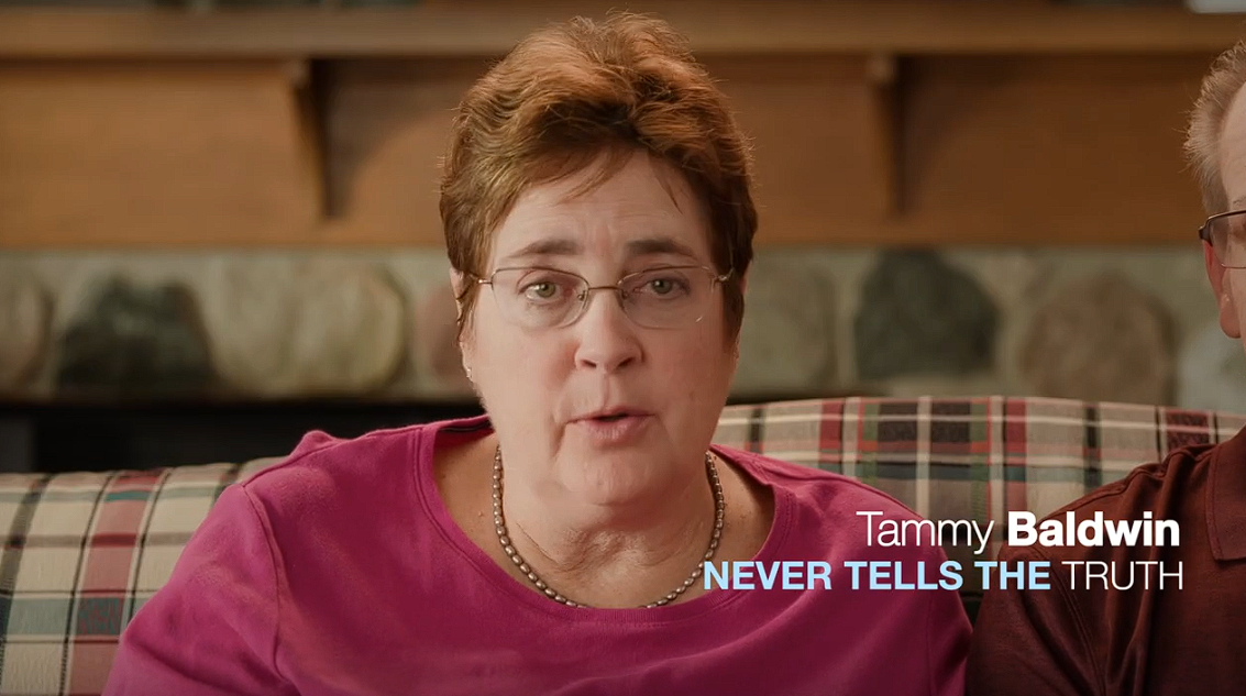 Hovde ad says Baldwin 'never tells the truth' - WisPolitics