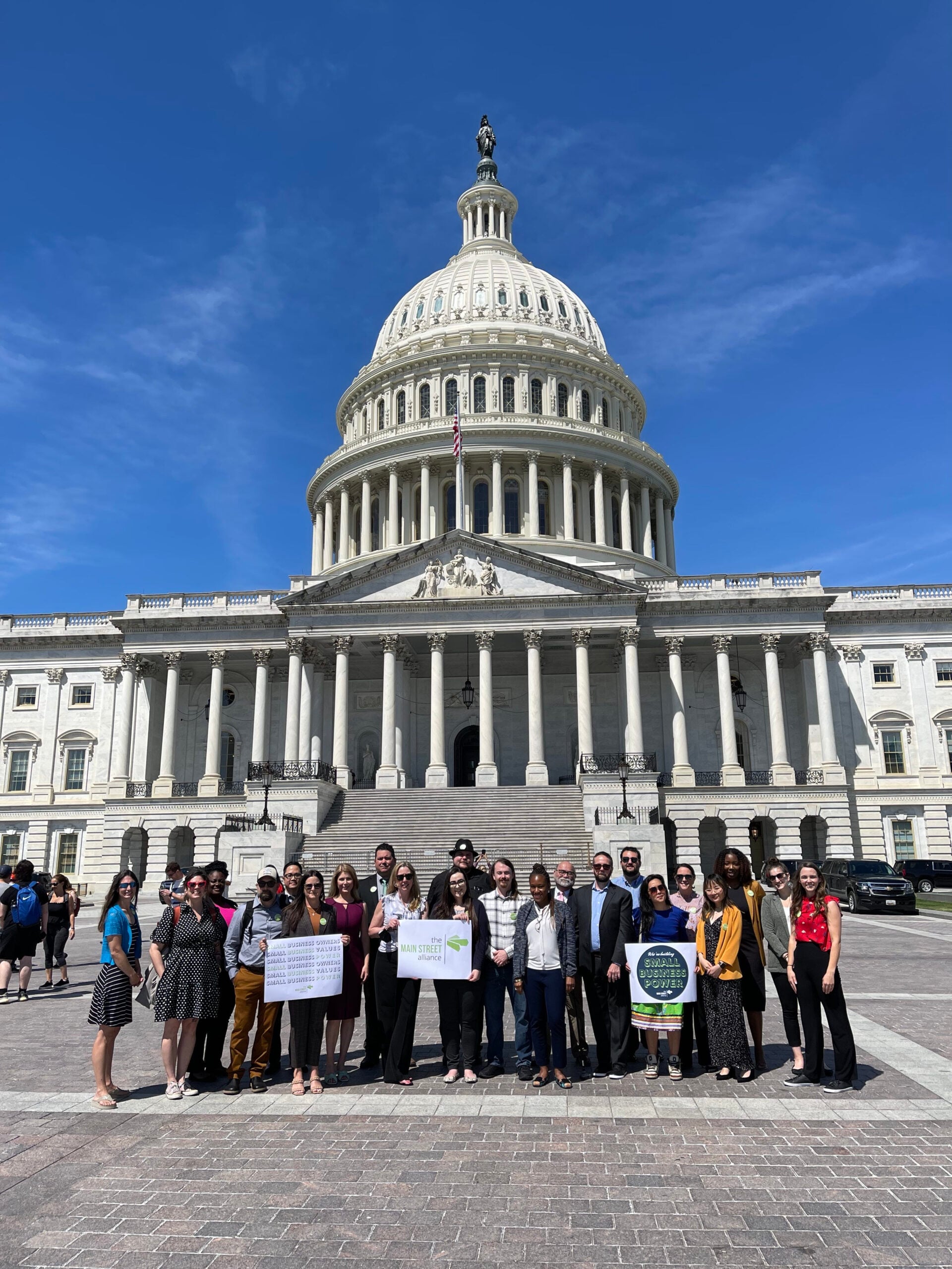 Main Street Alliance: Small businesses press lawmakers in D.C. for ...